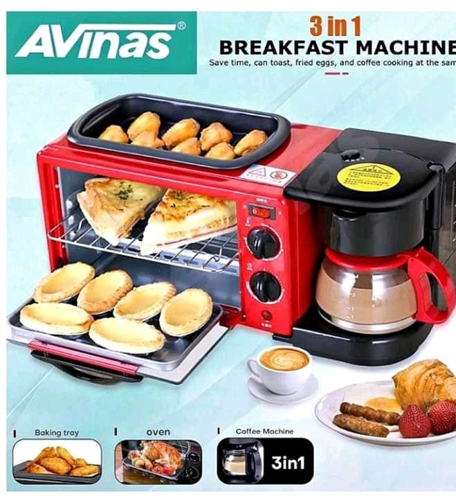 3 In 1 Breakfast Machine.. in Ghana Best Sale Price: Upfrica GH